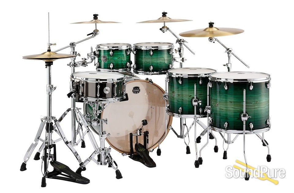 Mapex Armory 6pc Studioease - Fast Drum Set Emerald Burst | eBay