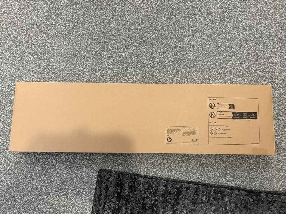 IKEA KALLAX Rectangular Underframe for Shelving Unit Black Base Frame ...