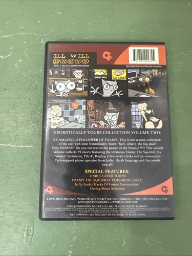 Neurotically Yours Collection Vol 2 - DVD - Foamy the Squirrel ...