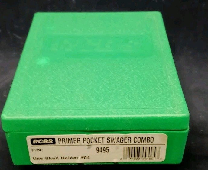 RCBS Primer Pocket Swager Combo, For Large & Small Primer Pockets | eBay