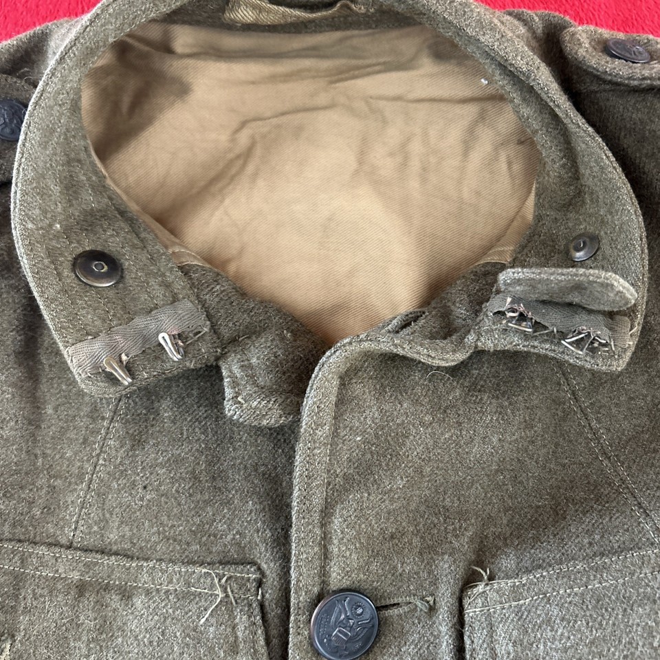 WWI Army Uniform Jacket 5th DIVISION RED DIAMONDS 60th Infantry WW1 ...