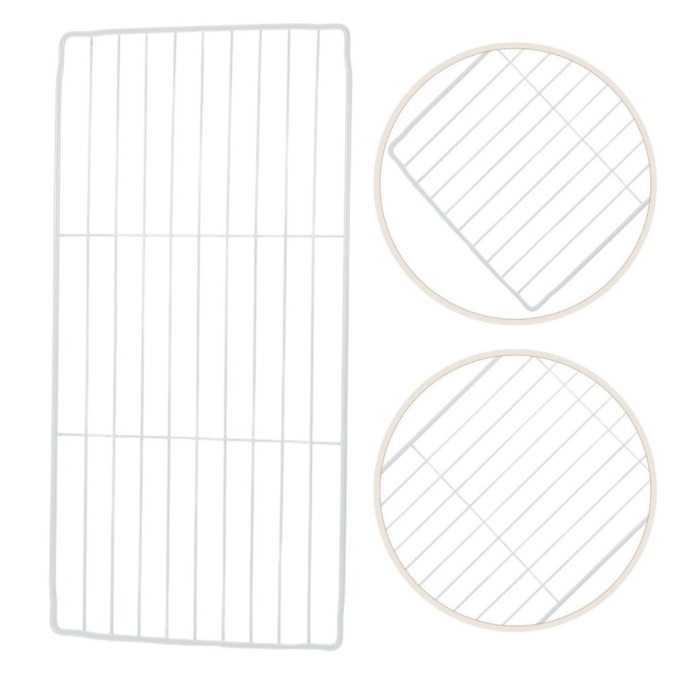 Refrigerator Partition Wire Shelf: Freezer Divider Parts Metal Mesh ...