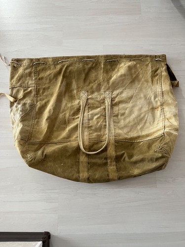 Original WW2 USSR Soviet Parachute Carry Bag Military Canvas Duffle ...