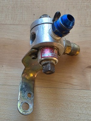 MALLORY 4309 ADJUSTABLE FUEL PRESSURE REGULATOR W/ FITTINGS | eBay