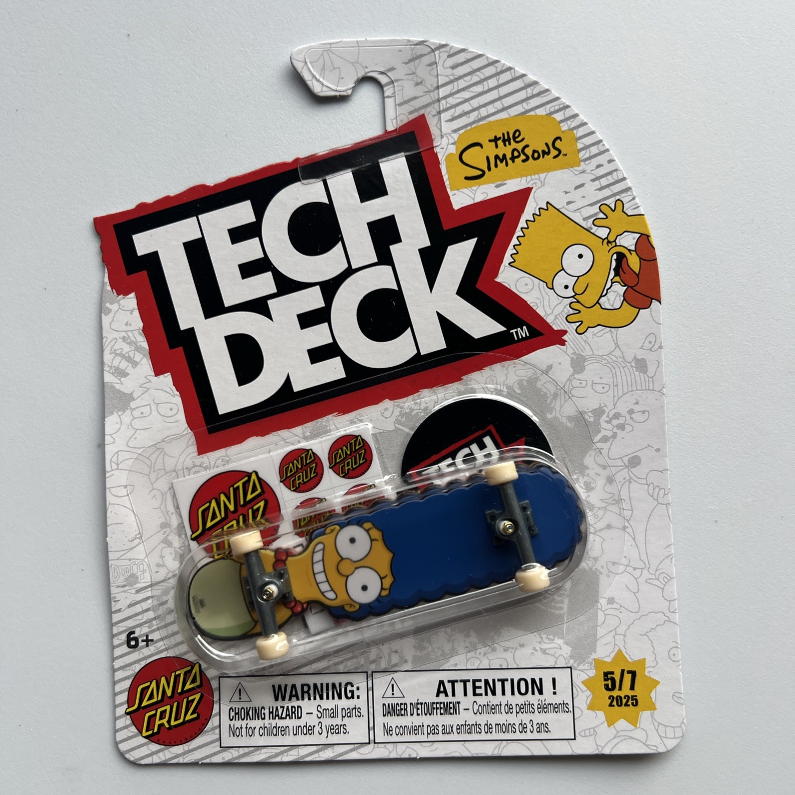 2025 TECH DECK THE SIMPSONS SANTA CRUZ MARGE FINGER BOARD 5/7 | eBay