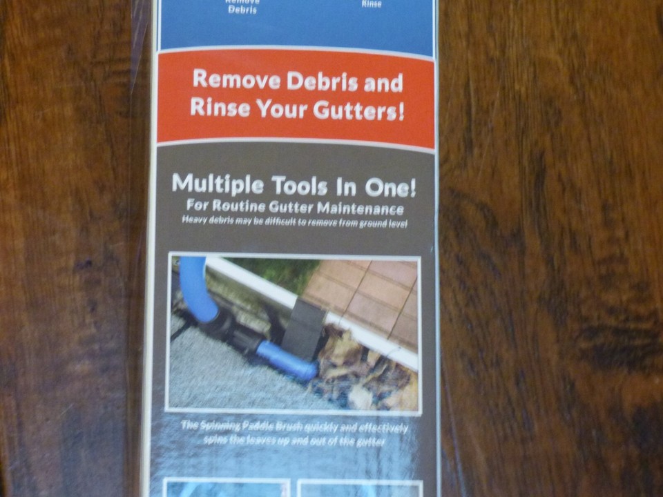 Gutter Sweep Rotary Gutter Cleaning System | eBay