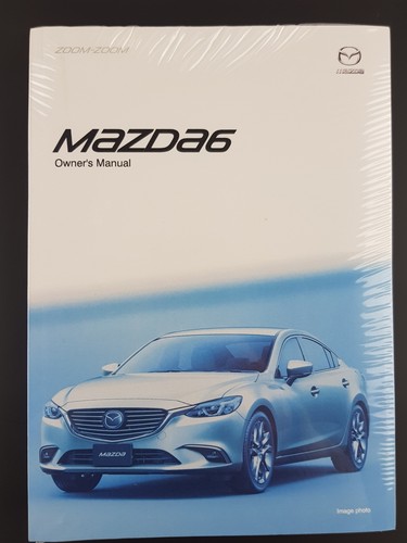 New Genuine Mazda 6 Owners Manual GL Mazda6 Original publication 6/2016 ...