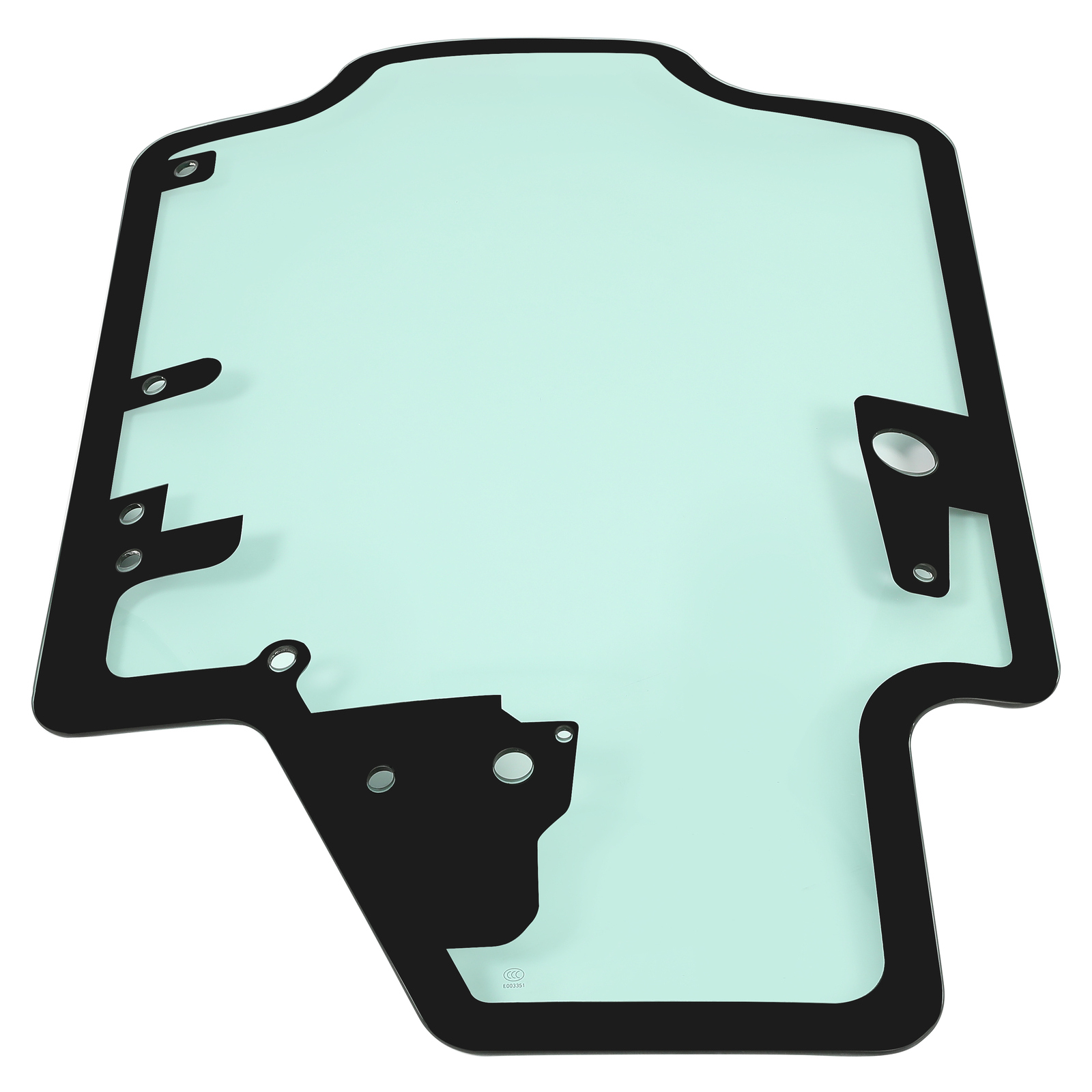 Door Glass 47405930 For Case / New Holland Skid Steer SR130 SR150 SR175 ...