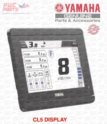 Yamaha CL5 Outboard Single Twin Triple Quad Touchscreen Display 6YM ...