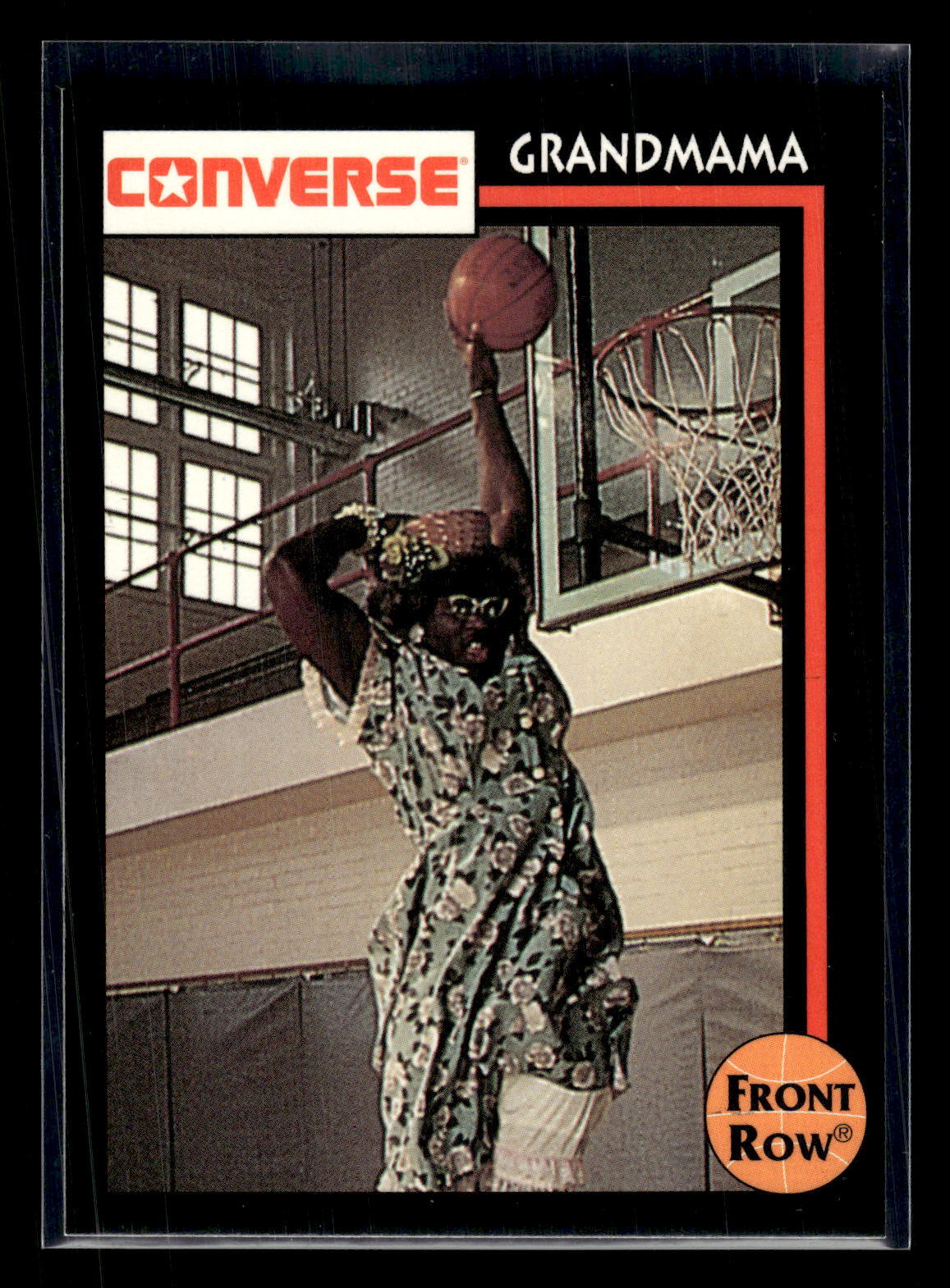 1993 Front Row Converse #G2 My Grandmama Wears Converse Larry Johnson ...