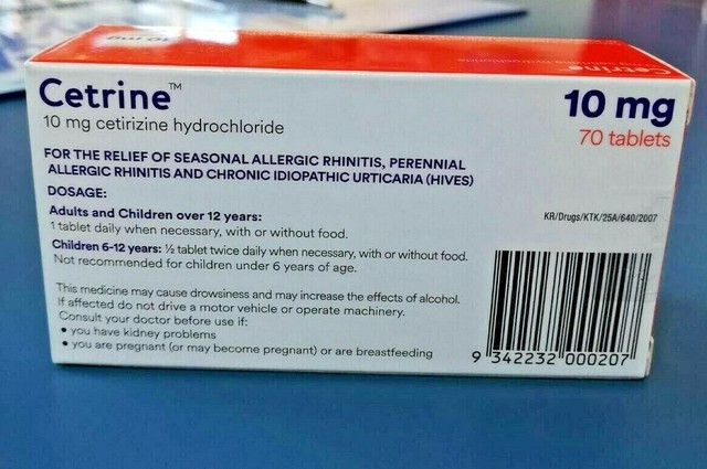 Trust Cetirizine 10mg 300x Tablets - Generic Zyrtec Alternative for ...