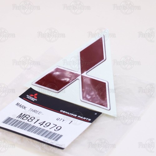 GENUINE Mitsubishi Three Diamond Front Sticker Emblem ECLIPSE 3000GT ...