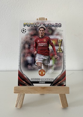 ⚽️ Topps UCC Flagship 23/24 Alejandro Garnacho Future Stars All Star ...