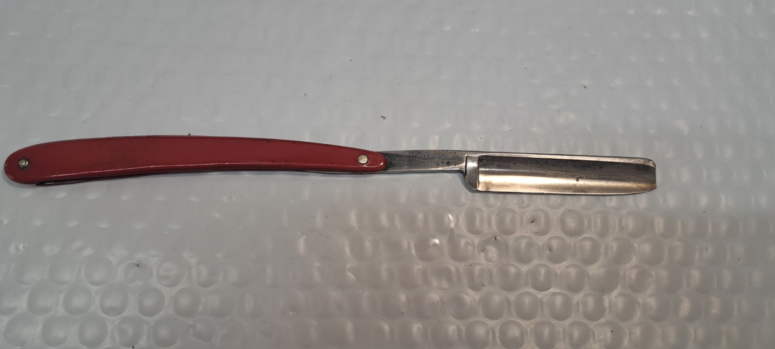 Straight Razor Red Imp 133 Straight Edge Razor Made in GERMANY SOLIGEN ...