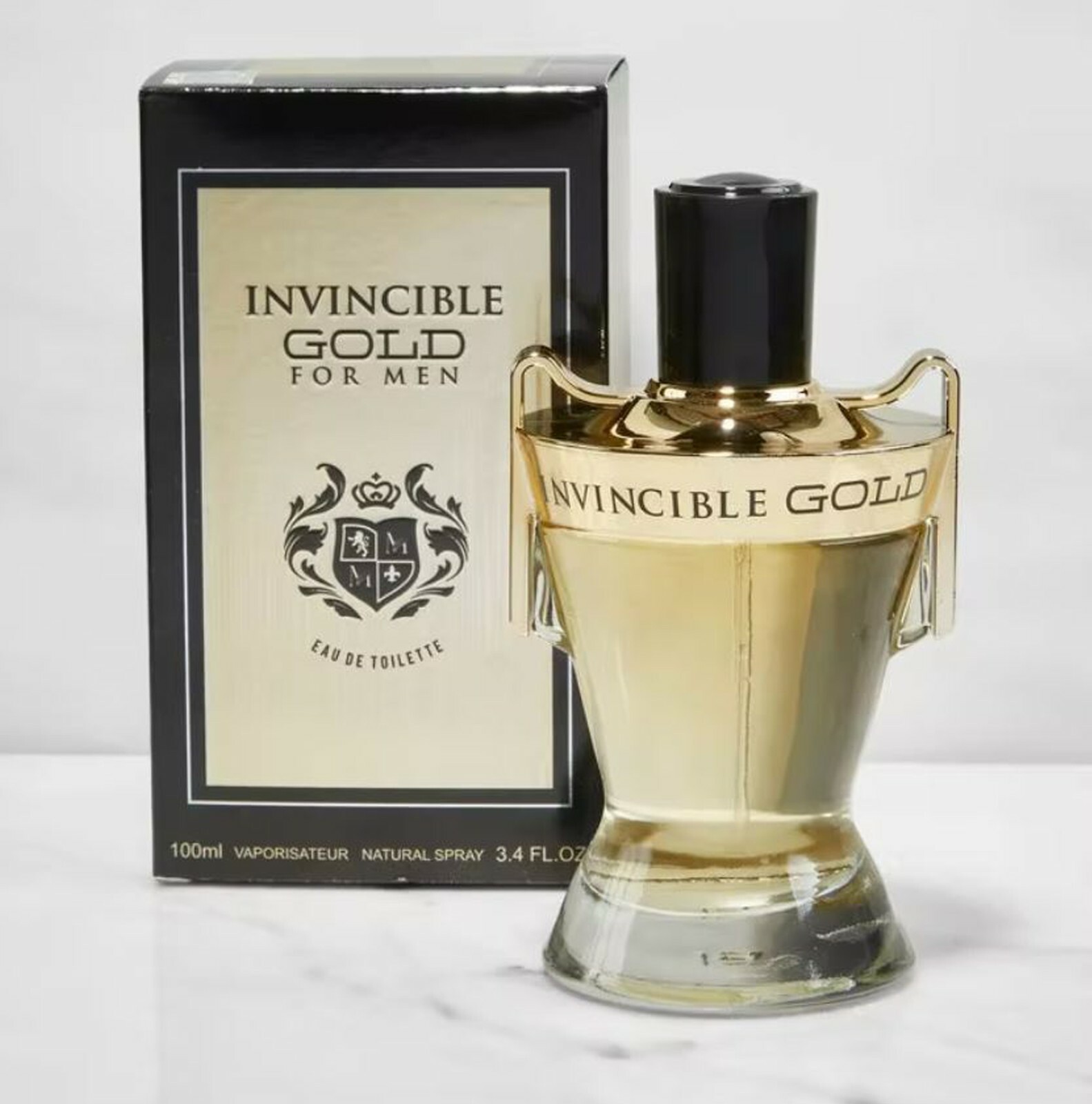 Mirage Invincible Gold 3.4 Oz Men's Cologne Item Box86a for sale online ...