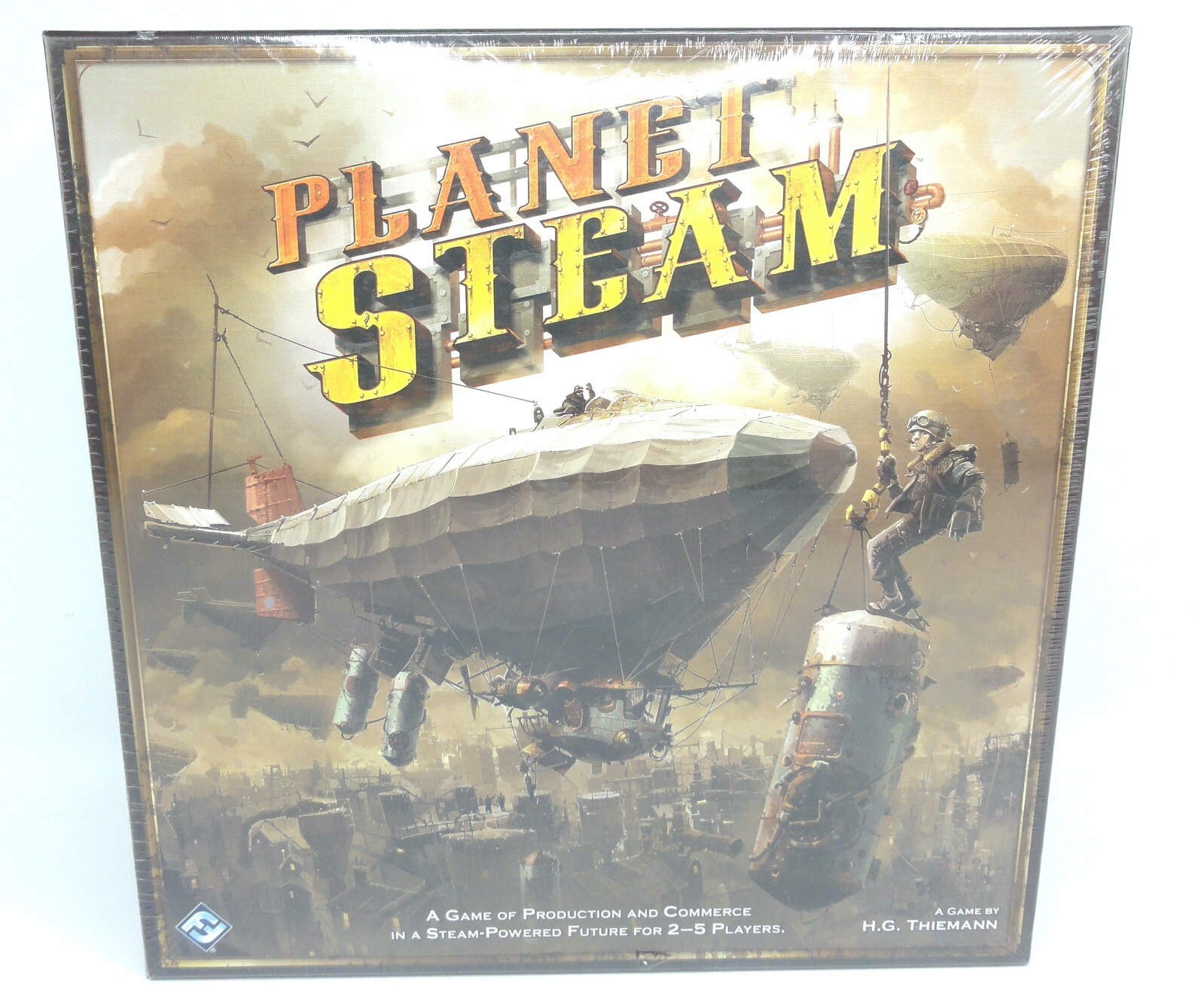 Planet Steam Board Game Brand New SEALED 2013 Ages 14+ Fantasy Flight ...