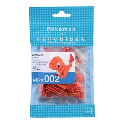 Kawada Nano Block Pokemon CHARMANDER Building block NBPM-002 JAPAN Free ...