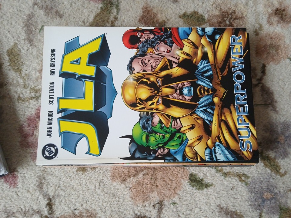 Jla Graphic Novel Bundle X9 Dc Comics. Rare. | eBay UK