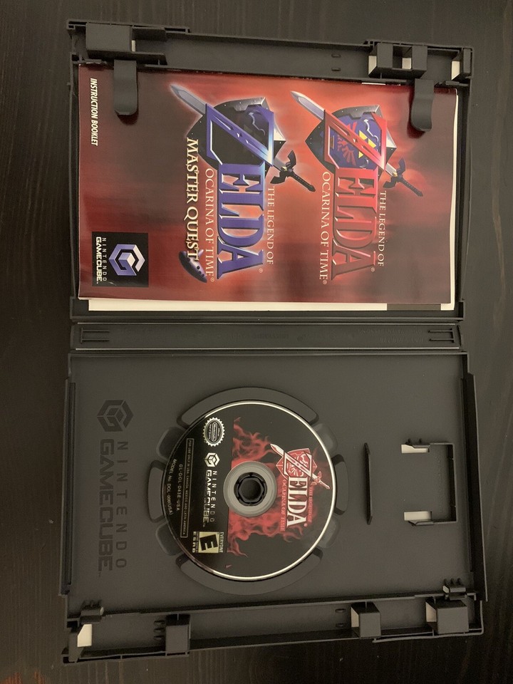 Nintendo The Legend of Zelda Ocarina of Time - Master Quest GameCube ...