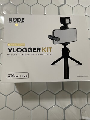 RODE VLOGGER KIT IOS EDITION MOBILE FILMMAKING KIT FOR (iPhone & iPod ...
