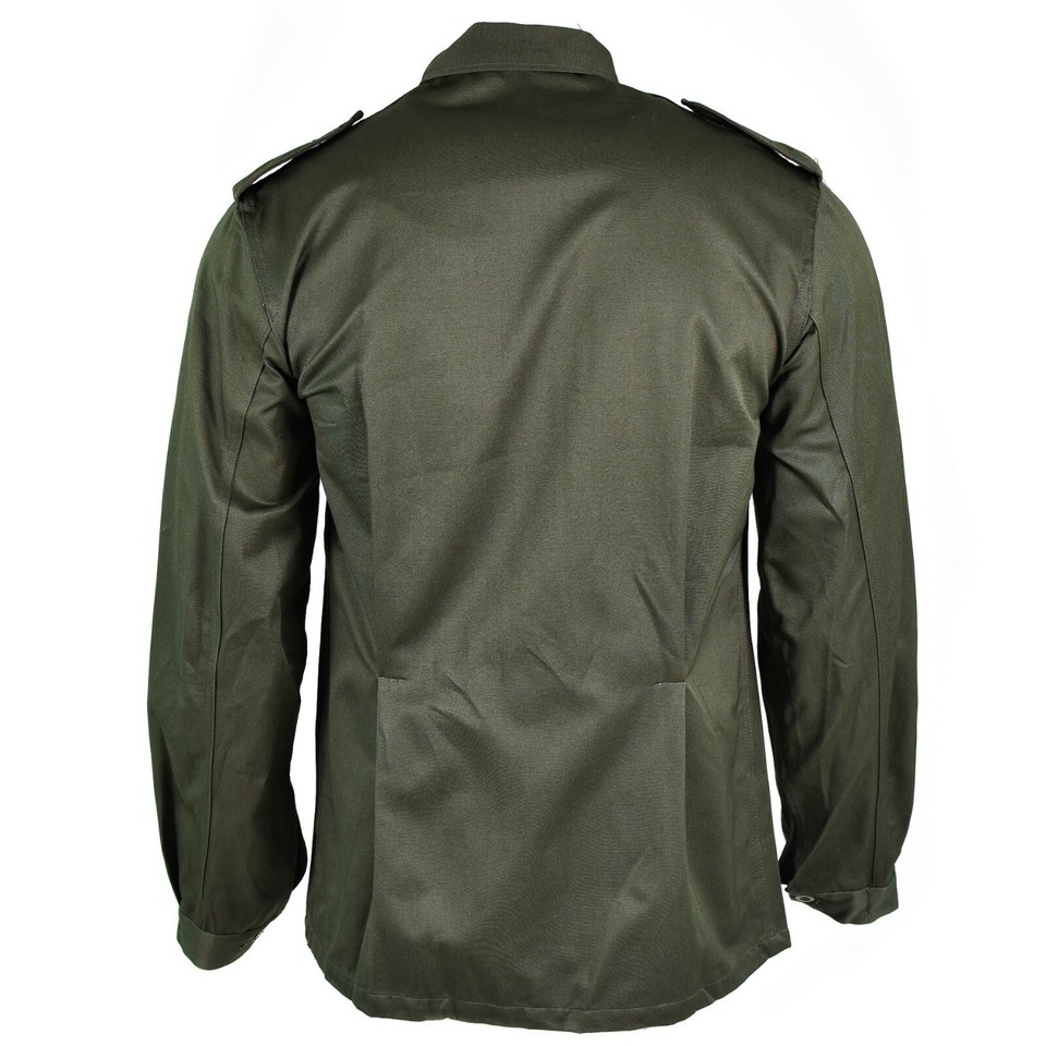 Original Belgian army field jacket military BDU olive shirt military ...