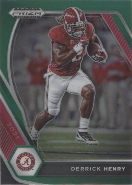 2021 Panini Prizm Draft Picks - Green Prizm #81 Derrick Henry for sale ...