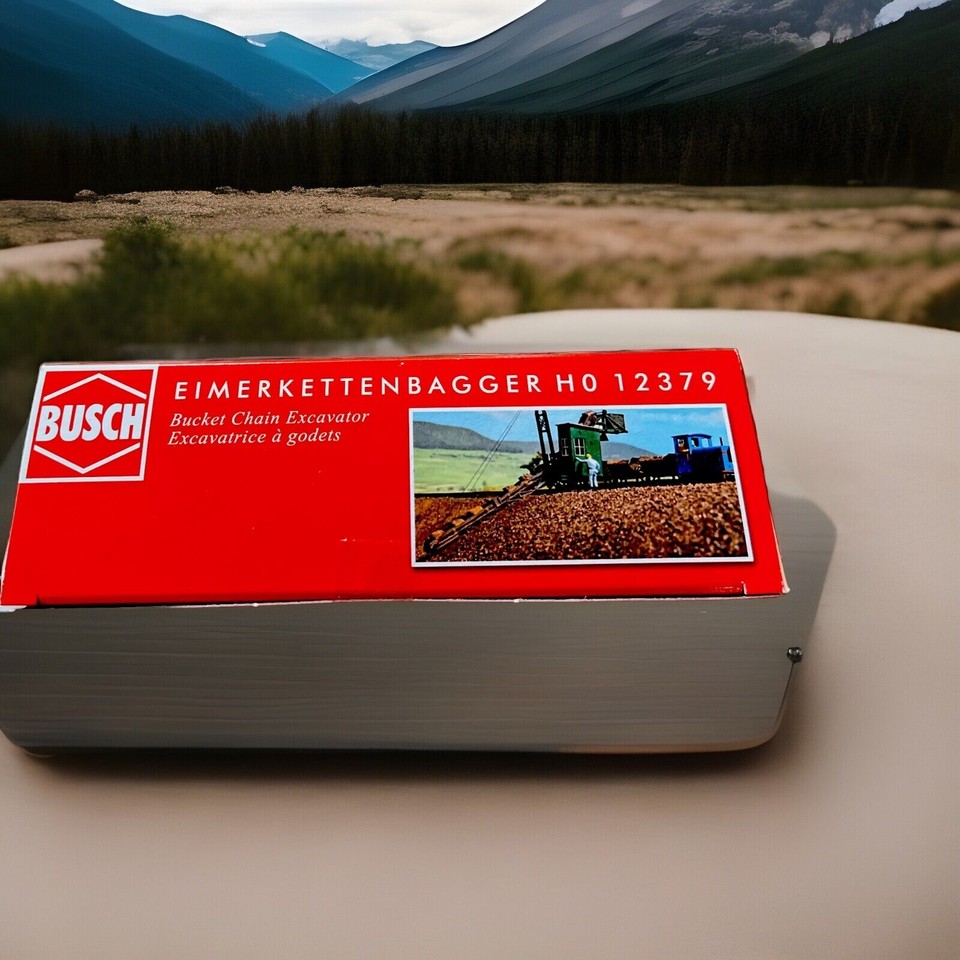 Ho Scale Busch Bucket Chain Excavator Art. # 12379 | eBay