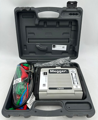 MEGGER LTW325 EARTH LOOP TESTER WITH ACCESSORIES | eBay