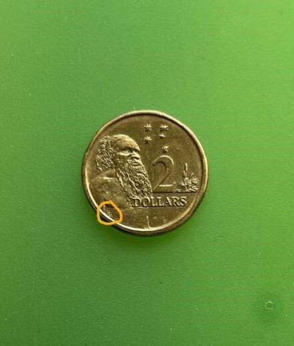 RARE 1988 Australian $2 TWO DOLLAR COIN with the HH And RDM initials ...