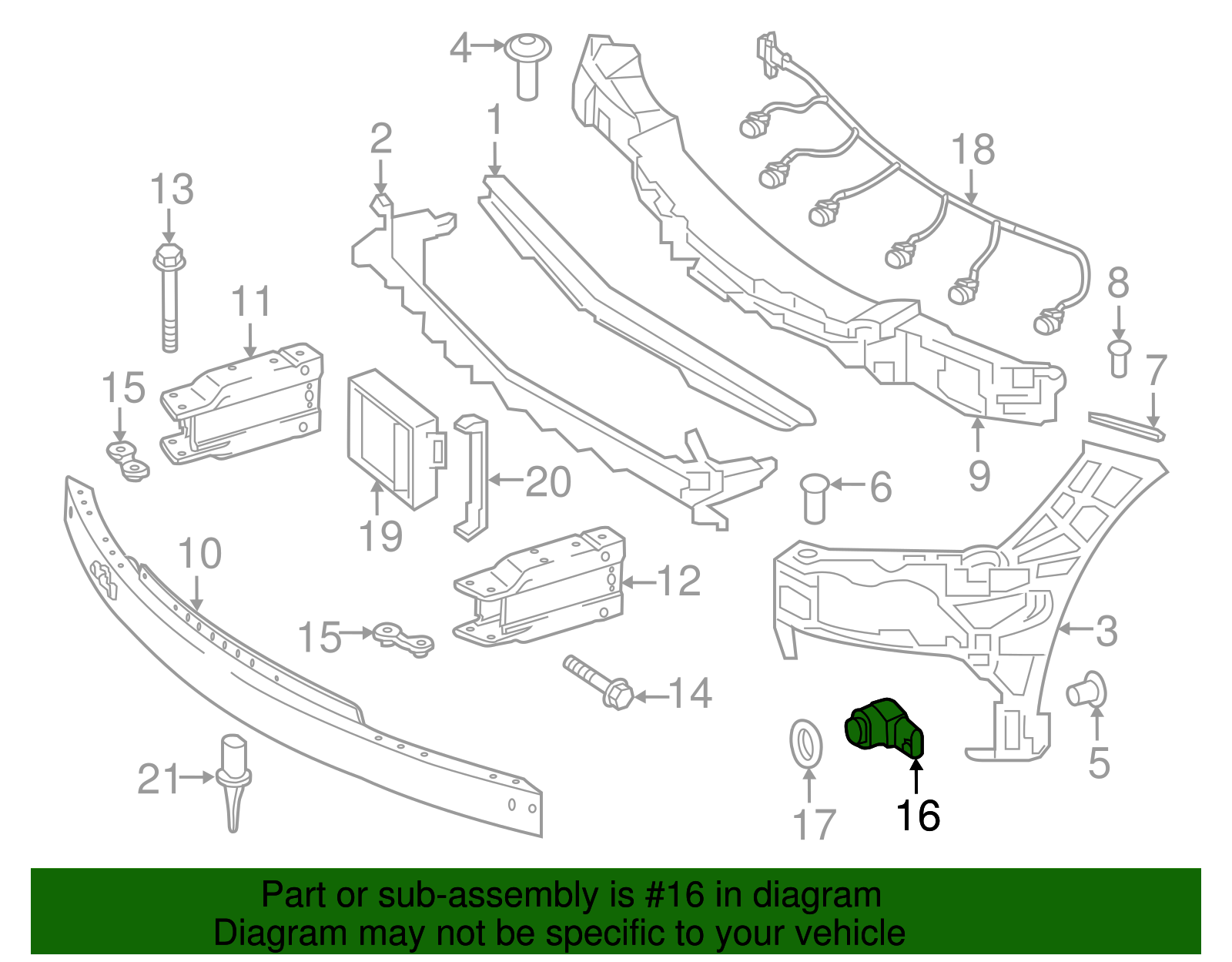 Mercedes-Benz 00090556049999 Genuine OEM Park Sensor for sale online | eBay