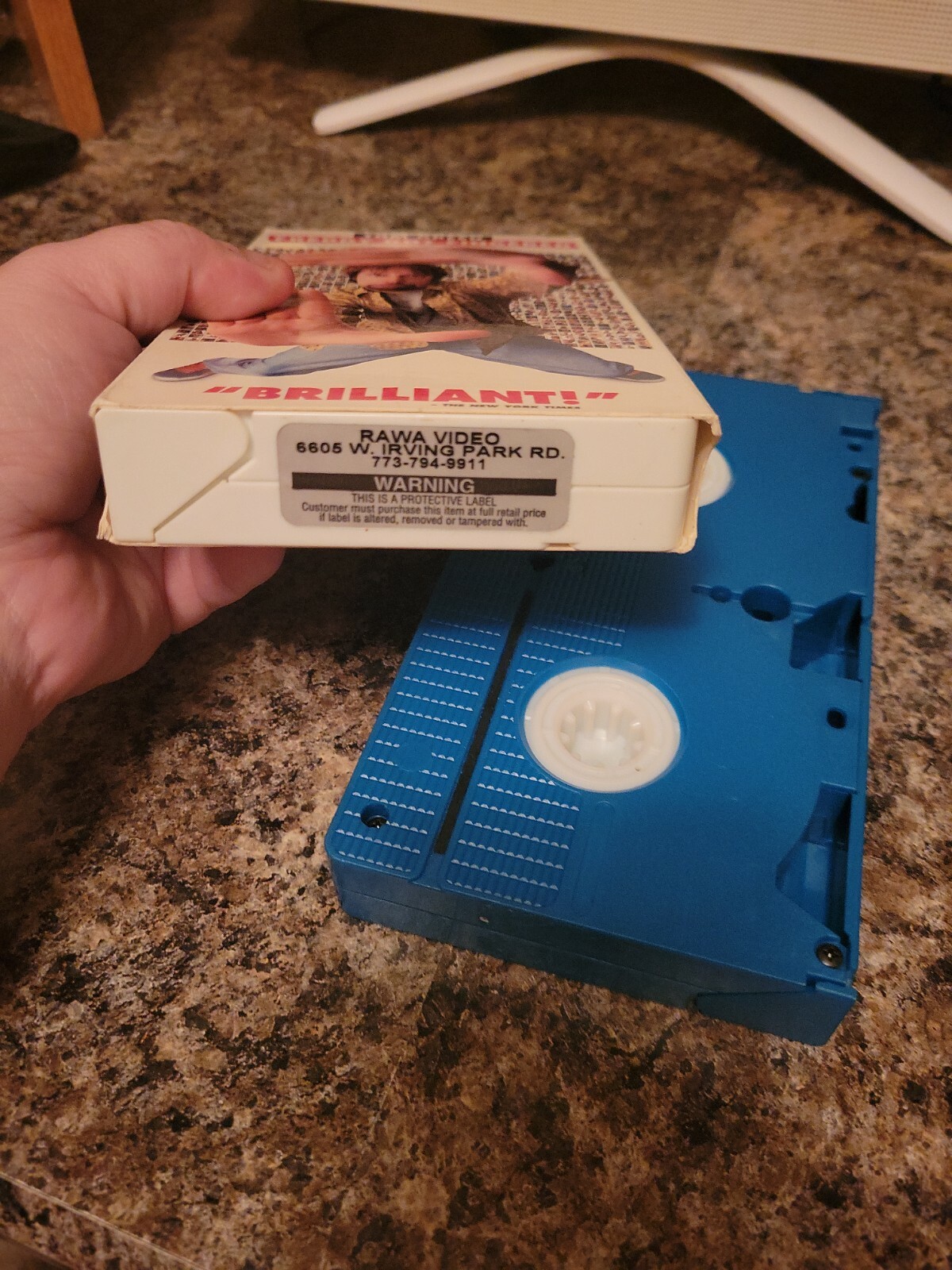 Freddy Got Fingered (VHS, 2001) VERY RARE WHITE AND BLUE COPIES' TESTED ...