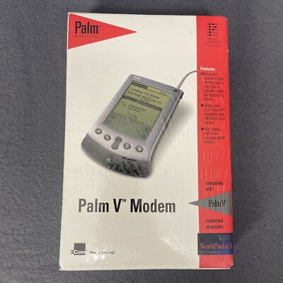 Palm V Modem 3Com 10401U IBM WordPad c3 New Sealed 782494441506| eBay