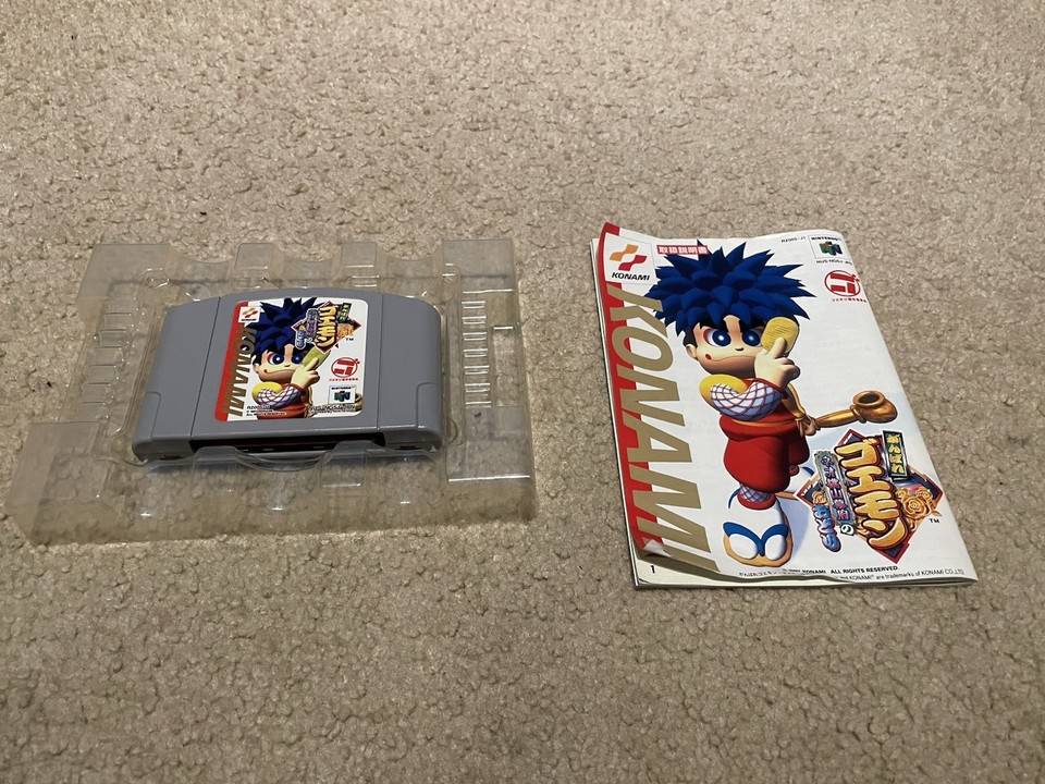 Ganbare Goemon: Neo Momoyama Bakufu no Odori n64 Japanese Version ...