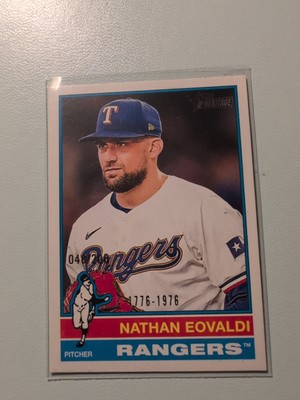 2025 Topps Heritage Nathan Eovaldi #34 Bicentennial /200 | eBay