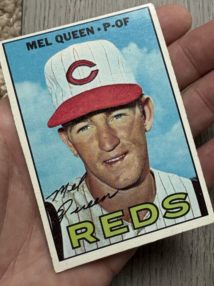1967 MLB Topps Baseball | Mel Queen | #374 | Cincinnati Reds | eBay