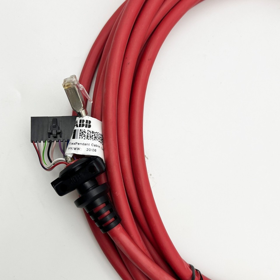 NEW ABB 3HAC031683-001 DSQC679 Robot Teach Pendant Cable Wires | eBay
