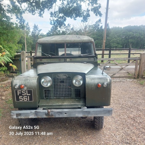 Series II Landrover 1960 Swb Soft top, Petrol, A Genuine & Unrestored ...