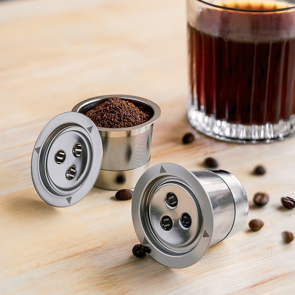 Stainless Steel Reusable Capsule Filter Shell For Ninja Coffee Machine ...