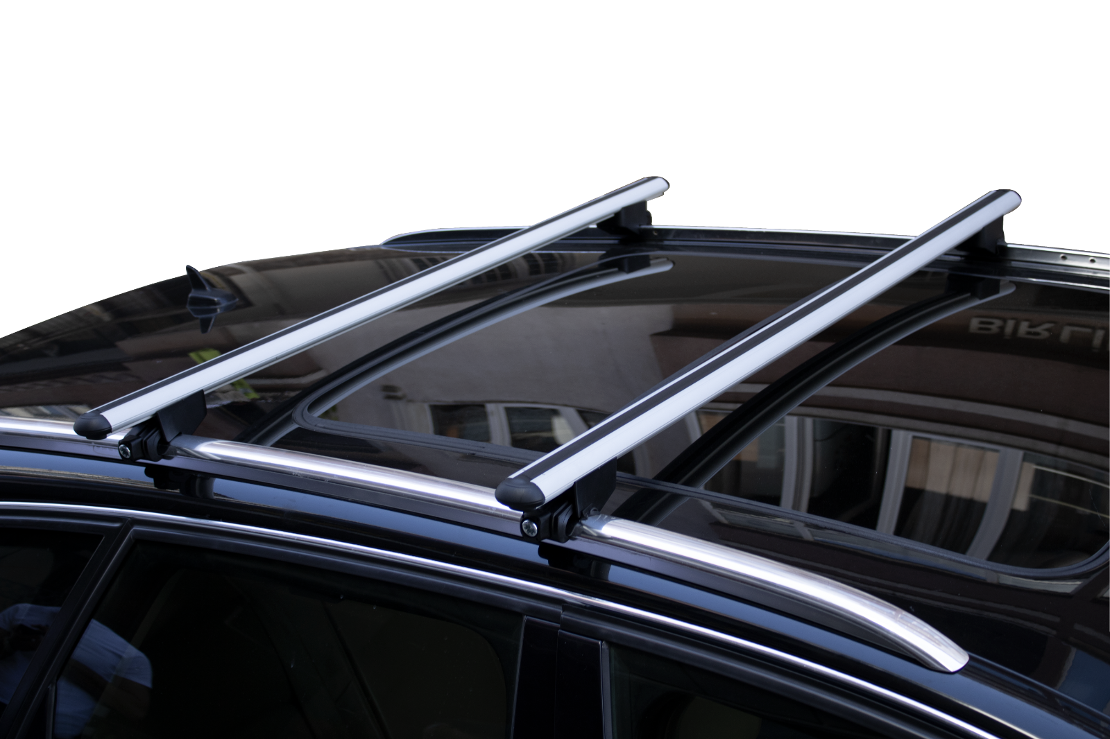 Mitsubishi Outlander PHEV 2022-2024 Roof Rack Cross Bars Silver Flush ...