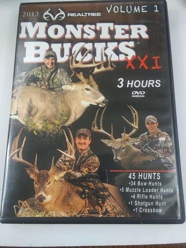 Realtree Monster Buck XXI 21 Volume 1 Hunting DVD | eBay