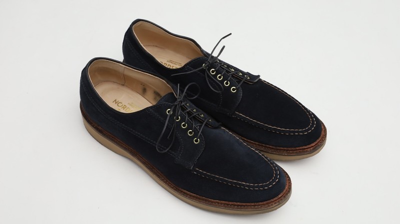 Alden D1649 Navy Suede Ranger Mocc | Alden Model Project