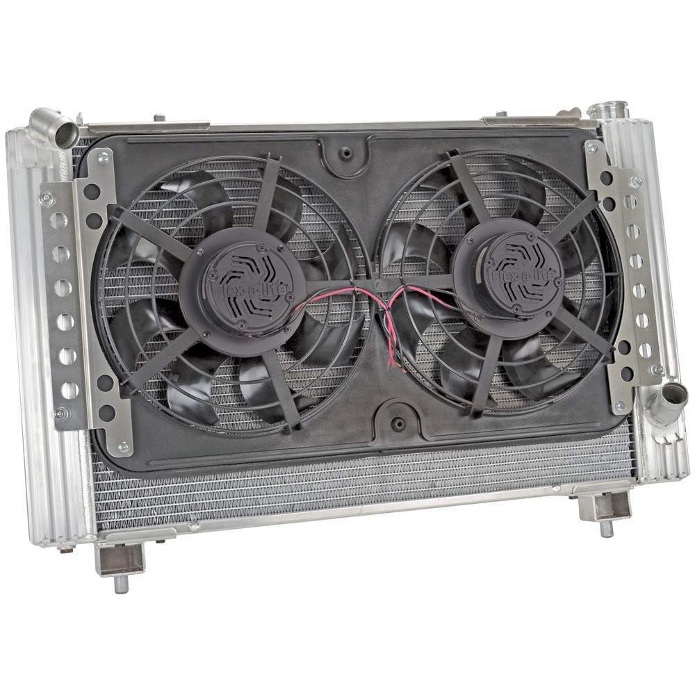 Flex-A-Lite 56488 - Dual Radiator and Condenser Fan Assembly for sale ...