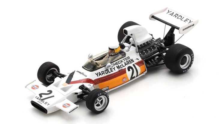 Model Car formula 1 F1 Scale 1:43 spark Model Mc Laren M194A Scheckte ...