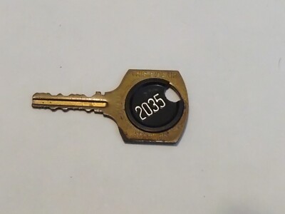 Vintage Winfield Hotel Key Black Room 2035 | eBay