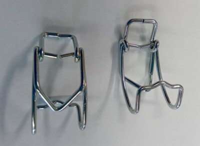 2 New Genuine OEM DONALDSON Air Cleaner End Cap Metal Clip Latch Clamp ...