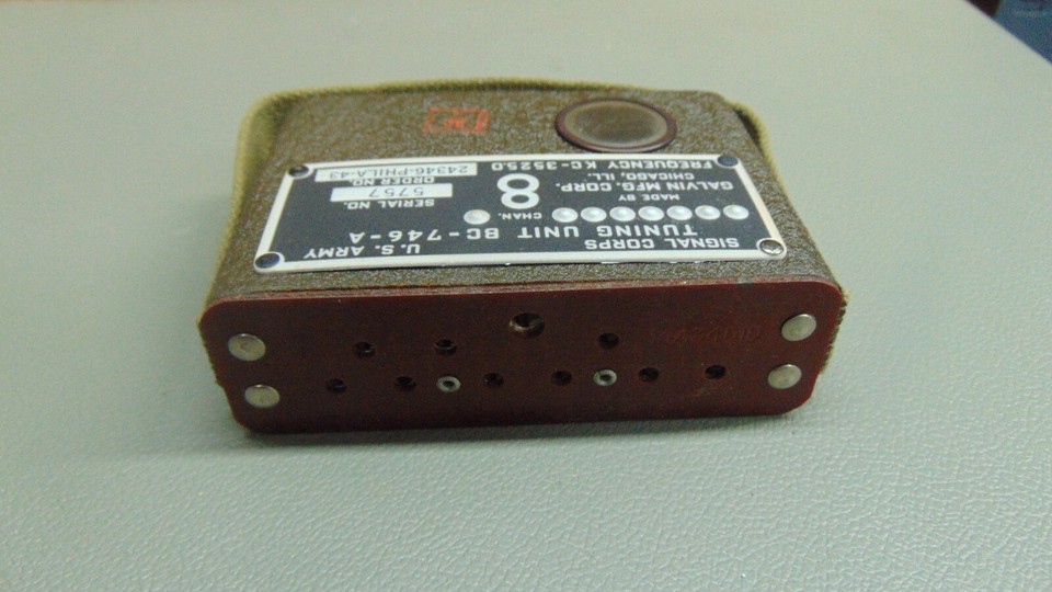 WW2 BC-746-A Tuning Unit used with SCR-511 Pogo-Stick Radio unused | eBay