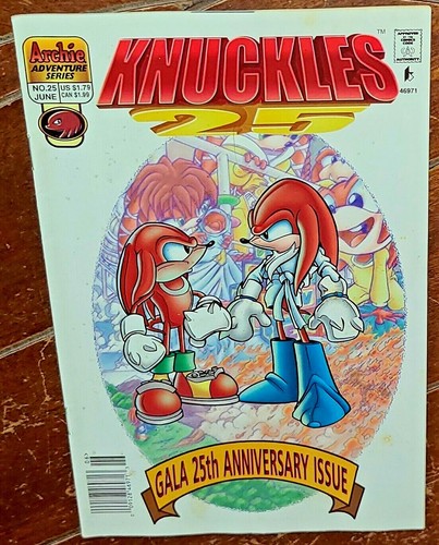 Knuckles the Echidna #25, (1999, Archie Comics): Free Shipping! | eBay