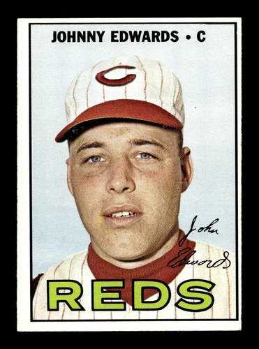 1967 Topps #202 Johnny Edwards Reds EX-MT *k5 | eBay