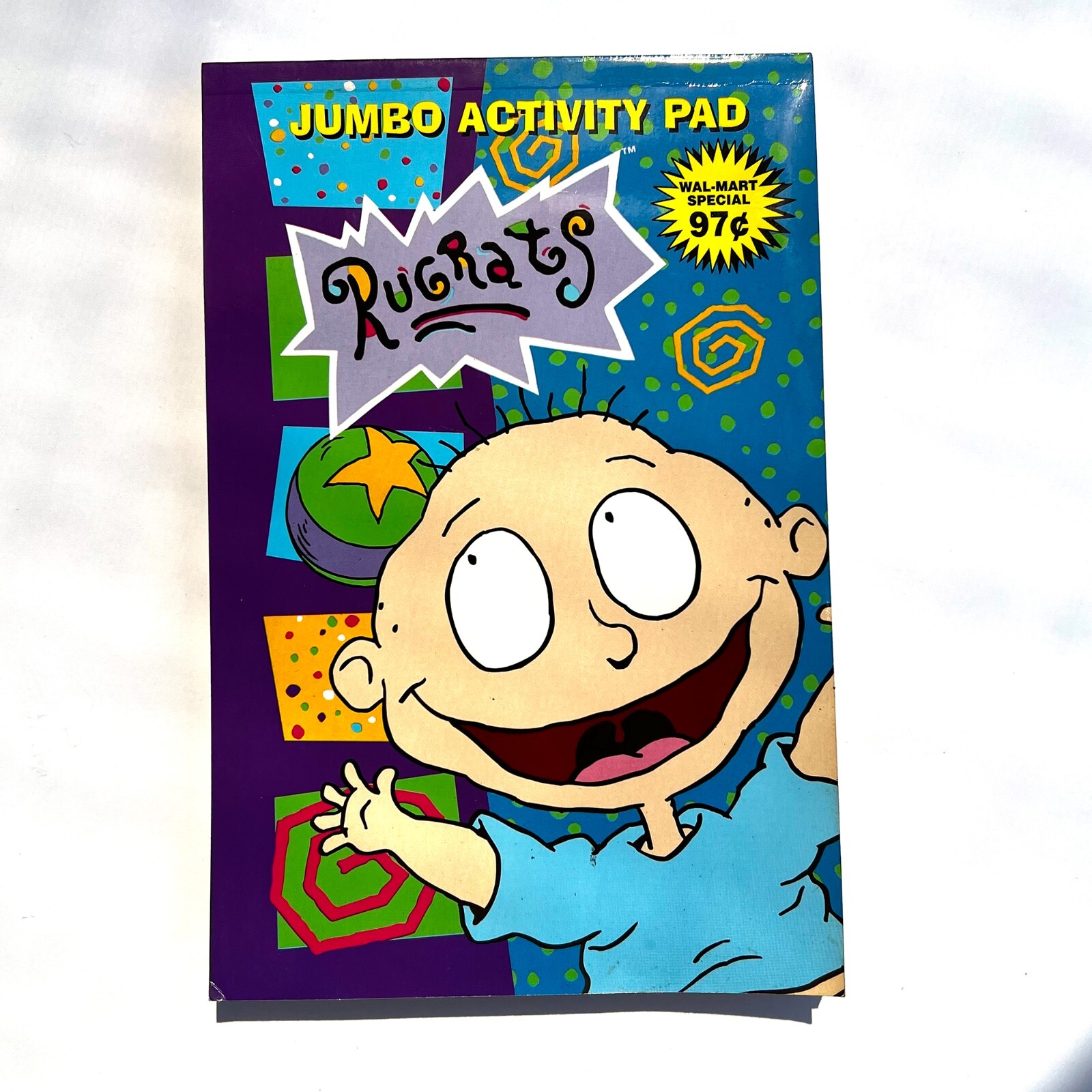 90s Nickelodeon Rugrats Jumbo Coloring/Activity Book - 72 pages - Signs ...