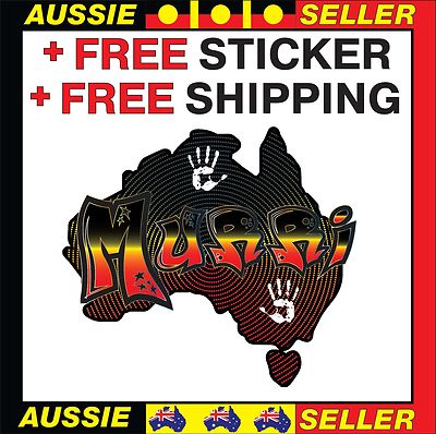 Aboriginal Flag Murri Australian Map Sticker NAIDOC BONUS STICKER ...